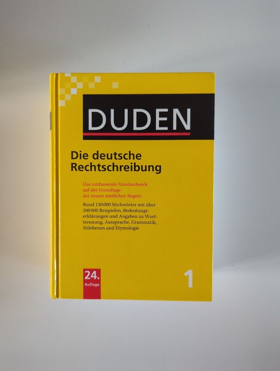 Duden - Die deutsche Rechtschreibung (Neu (gemäss Beschreibung)) in ...