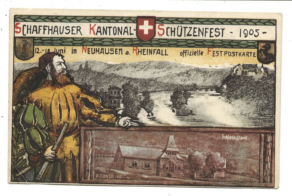 Schaffhausen Kantonal Schützenfest 1905 | Kaufen auf Ricardo