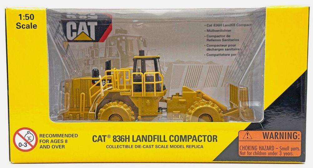 Caterpillar Cat 836H Landfill Compactor 1:50 Norscot Modell (Gebraucht ...