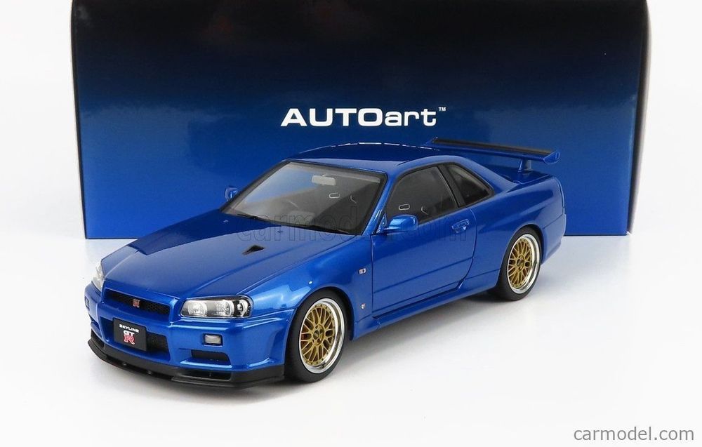 AUTOart Nissan Skyline GTR R34 1:18 (Neu (gemäss Beschreibung)) in ...