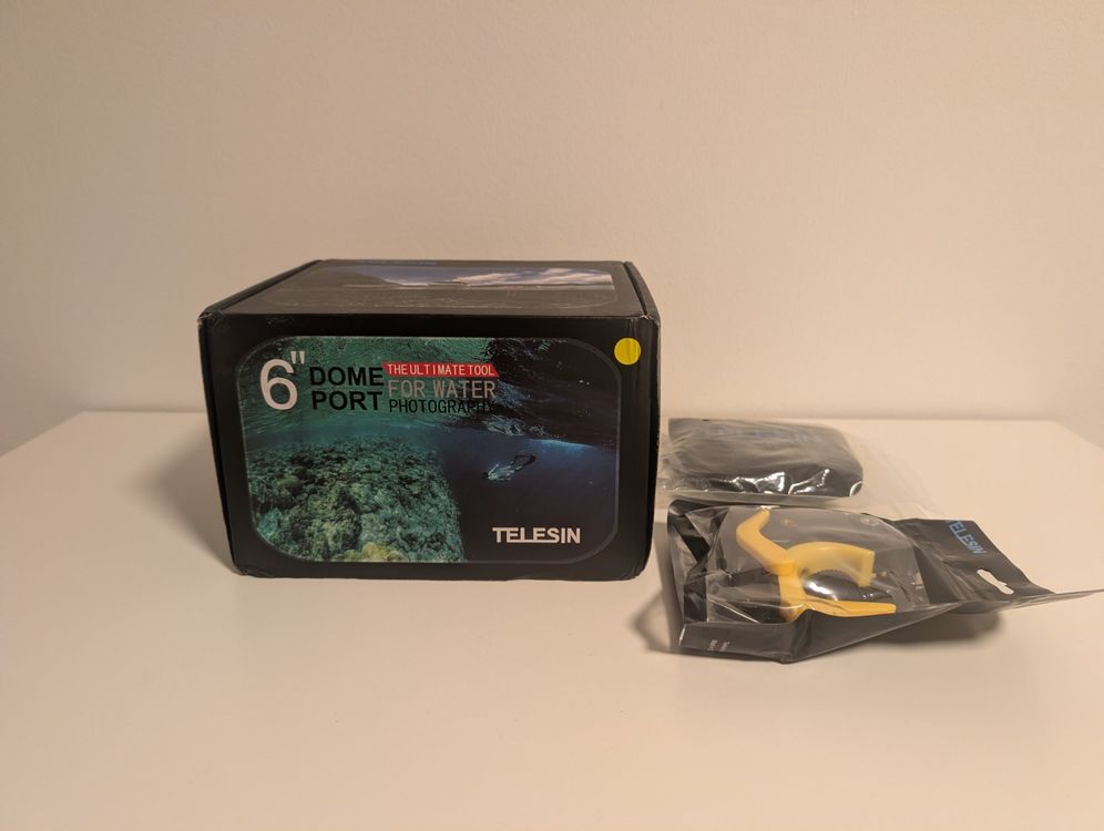 TELESIN 6" Dome Port – NEU für GoPro & Actioncams (Neu (gemäss ...