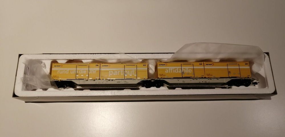 Post-Containerwagen / Roco / H0 / DC | Kaufen auf Ricardo