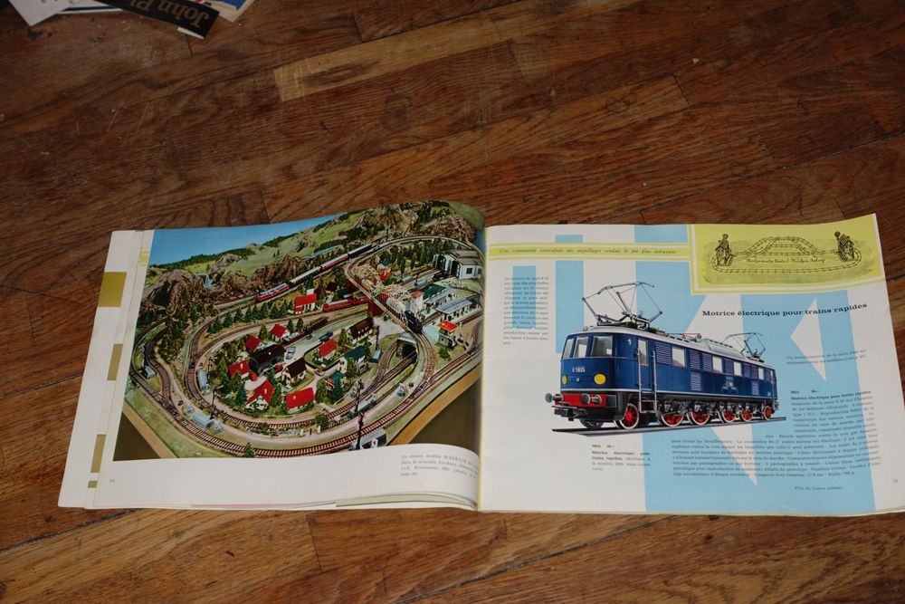 MARKLIN TRAINS ELECTRIQUE BROCHURE VINTAGE 1959 | Kaufen auf Ricardo