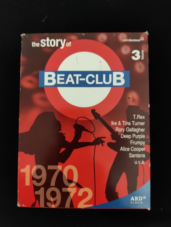 8 DVD's - Beat Club - 1970-1972 / Volumne 3 - Radio Bremen (Gebraucht ...