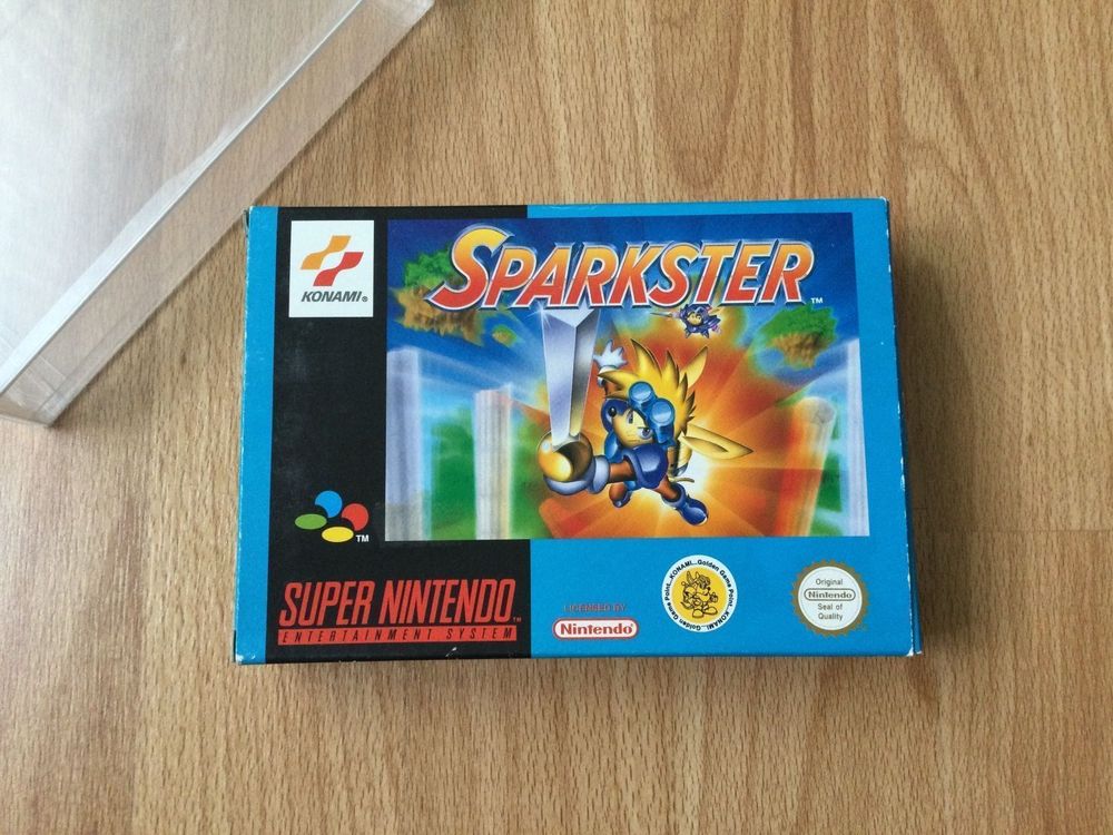 Sparkster SNES mit OVP sammler ab 1.- (Gebraucht) in für CHF 281 – mit ...