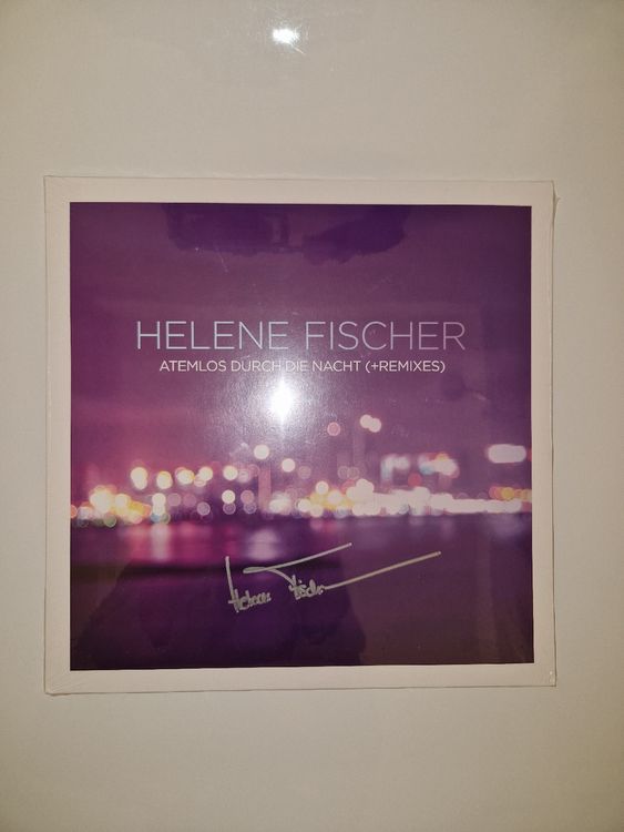 Helene Fischer - Atemlos durch die Nacht Vinyl Handsigniert (Neu und originalverpackt) in ...