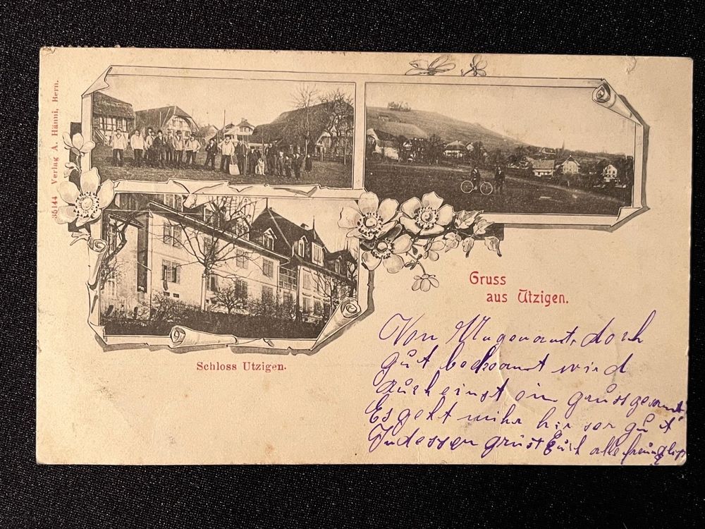Alte Postkarte Gruss aus Utzigen (Gebraucht) in Erlenbach im Simmental für CHF 9 – mit Lieferung ...