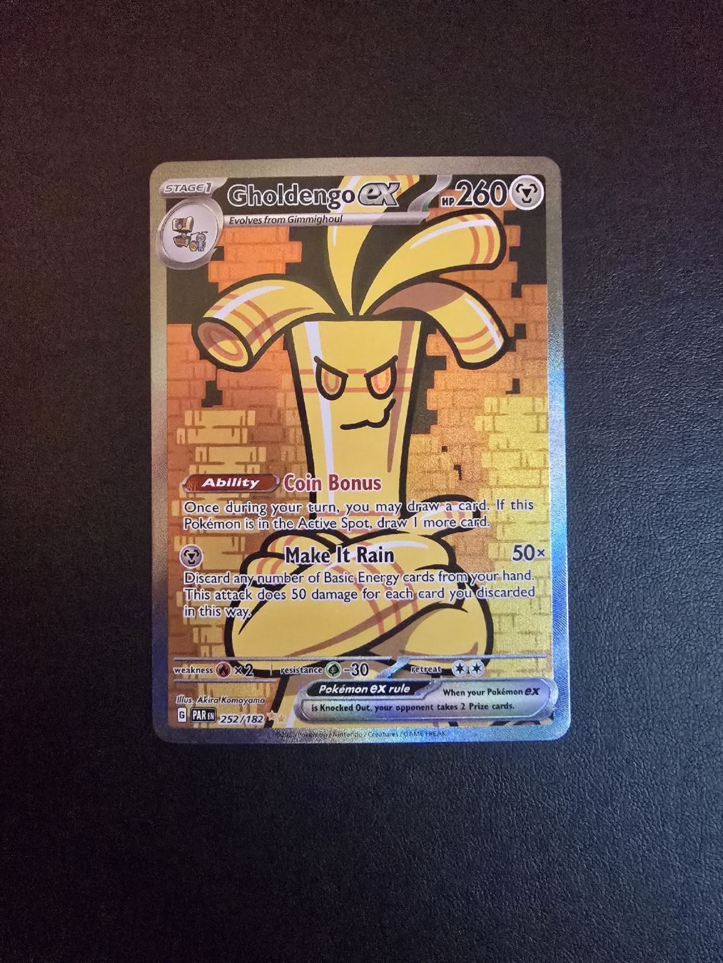 Carte Pokémon Goldengo ex Rare (Neu (gemäss Beschreibung)) in Cointrin ...