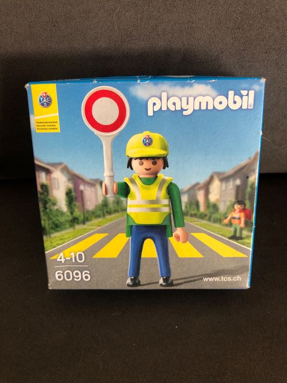PLAYMOBIL ® Nr 6096 Schülerlotse TCS Schweiz NEU Sonderfigur (Neu und ... PLAYMOBIL ® Nr 6096 Schülerlotse TCS Schweiz NEU Sonderfigur (Neu und ...