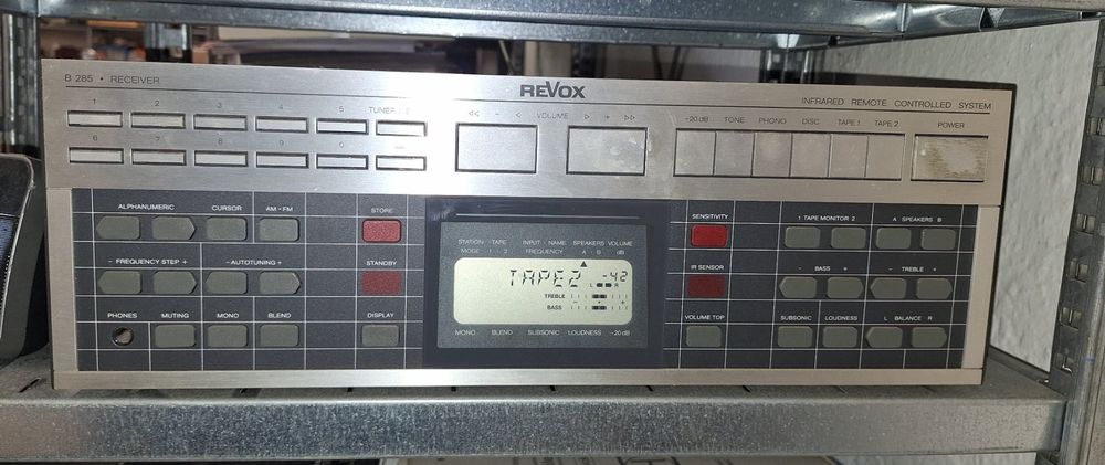 REVOX B-285 Receiver (Gebraucht) in Zürich für CHF 350 – nur Abholung ...