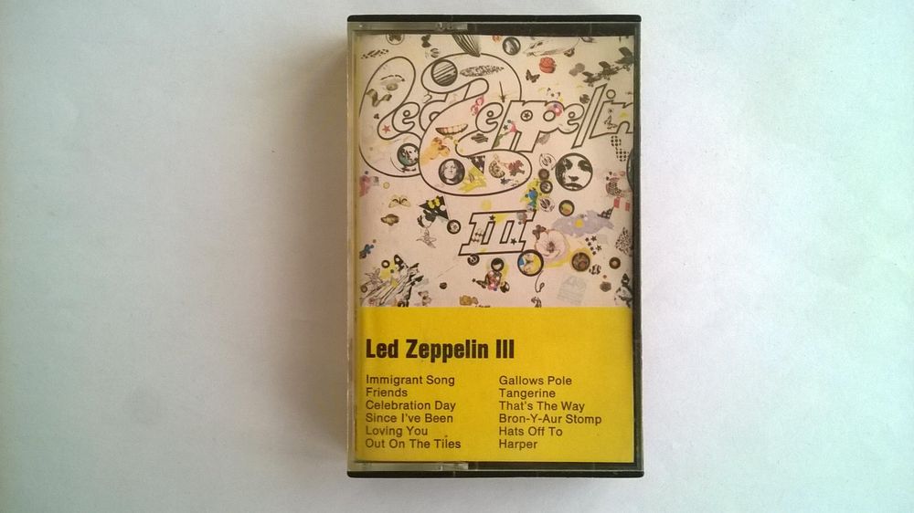 Cassette audio Led Zeppelin ( III ) 1972 (Gebraucht) in Fontainemelon ...