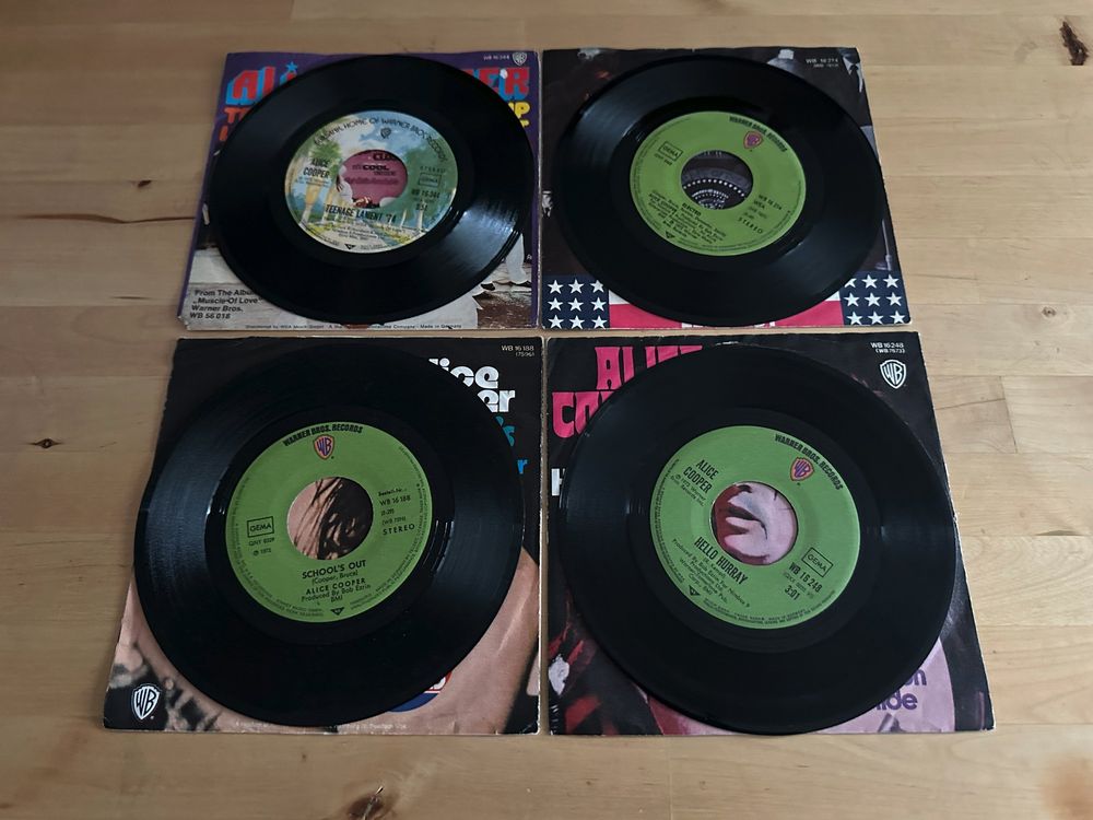 ALICE COOPER tolle Singles Kult 70's Glam Hard Rock Top (Gebraucht) in ...