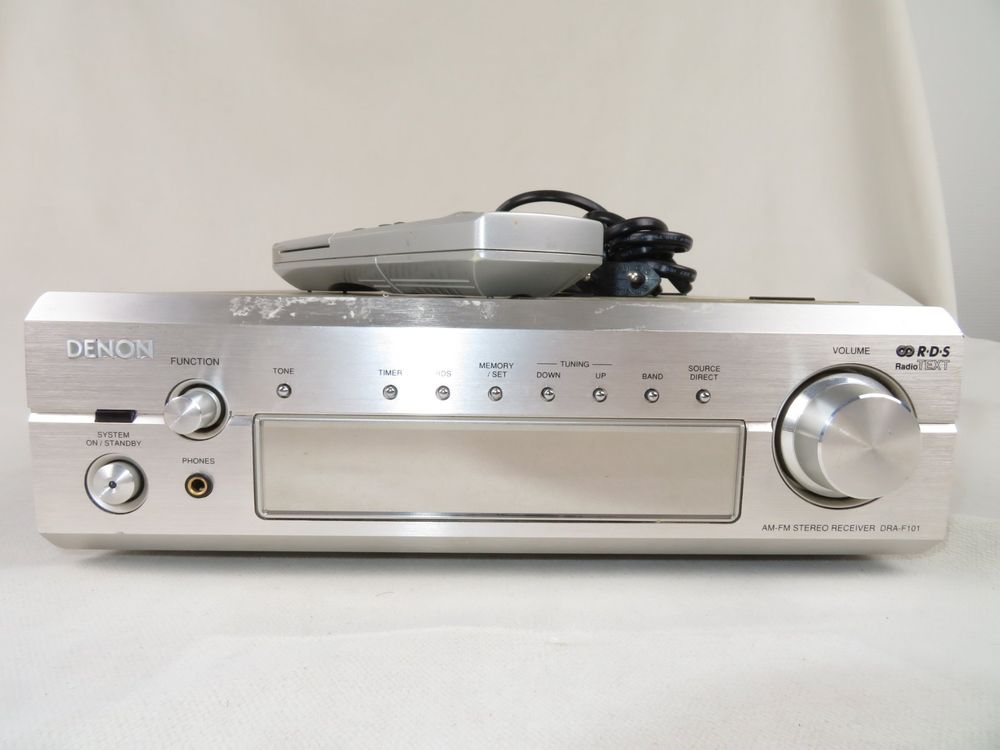 Denon DRA-F101 Stereo RDS Receiver | Kaufen auf Ricardo