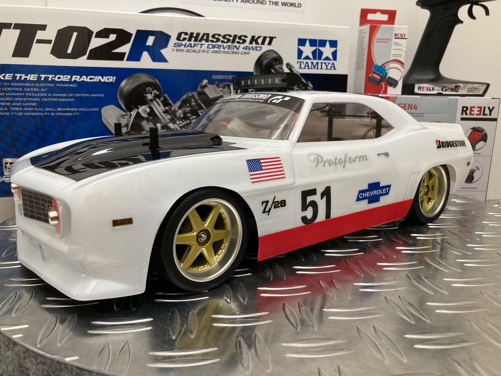 Tamiya TT-02R Chassis-Tuning & Karosserie «Pikes Peak 51» | Acheter sur Ricardo