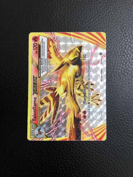 XY Steam Siege Talonflame BREAK 21/114 Ab 1 (Gebraucht) in Paradiso für ...