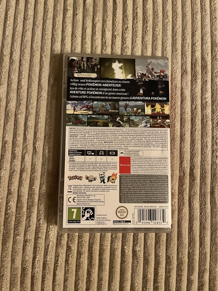 Nintendo Switch: Pokémon Legenden Arceus, Top Zustand! (Gebraucht) in ...