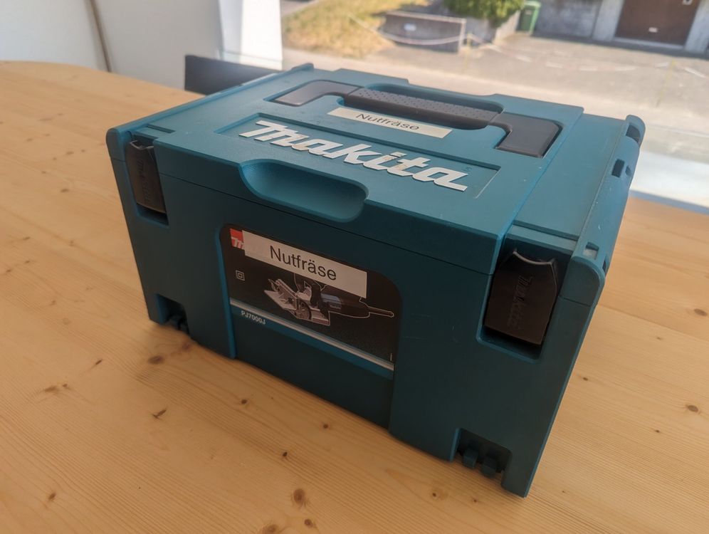 Makita PJ7000J Nutfräse/ Flachdübelfräse/ Lamellofräse (Gebraucht) in ...