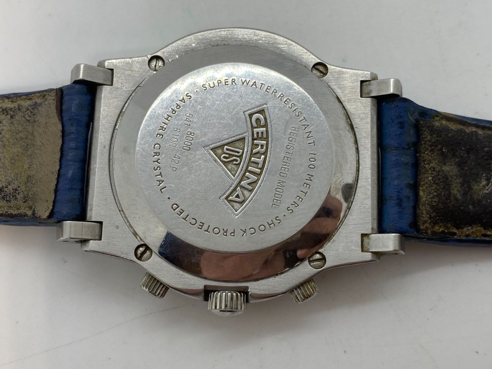 CERTINA DS Chronograph 40mm Quarz läuft // E225 (Gebraucht) in Bern für CHF 69 – mit Lieferung ...