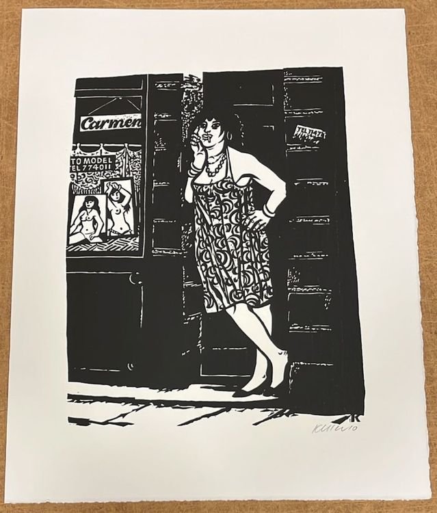 Holzschnitt handsigniert Heinz Keller (ID b3197) (Gebraucht) in Gelterfingen für CHF 51 – mit ...