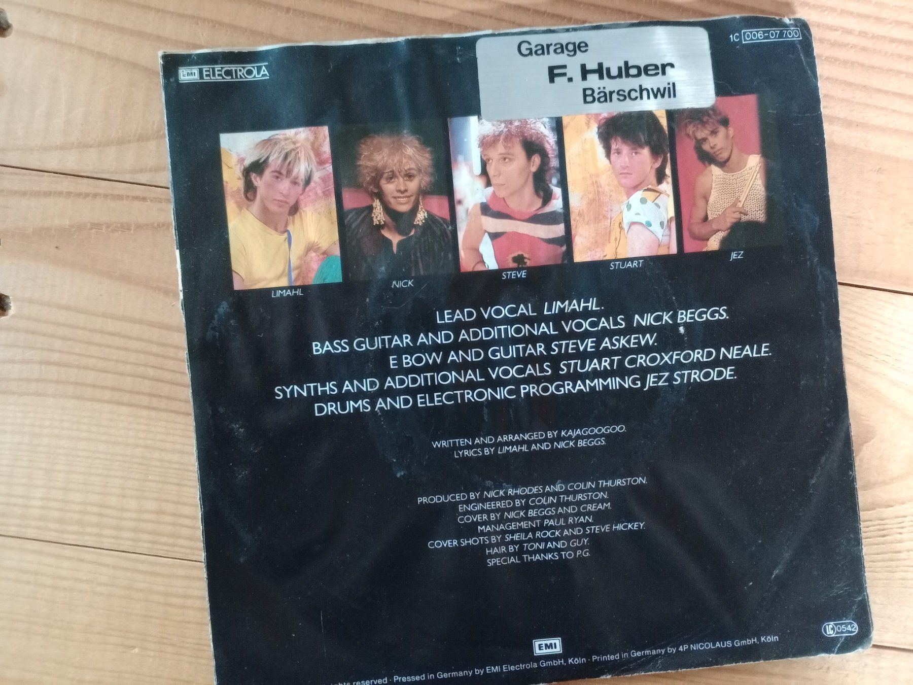 Kajagoogoo - Too Shy - Vinyl Single - Top Zustand! (Gebraucht) in ...