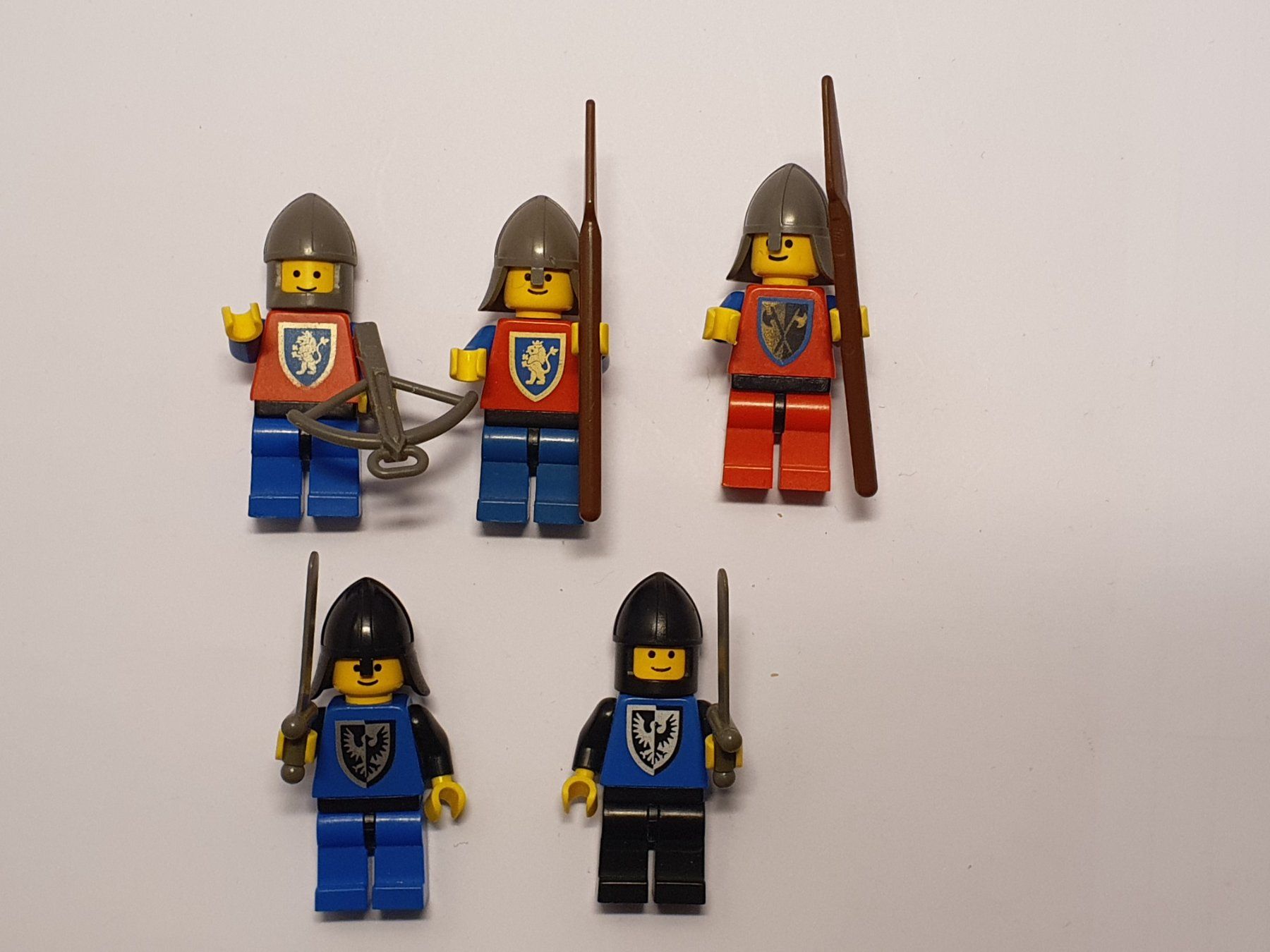 Lego Ritter Figuren, 5 Stk, Vintage, Top Zustand! (Gebraucht) in Bern ...