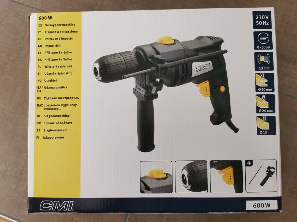 Powerful CMI Impact Drill 600W - Like New! (Neu (gemäss Beschreibung ...