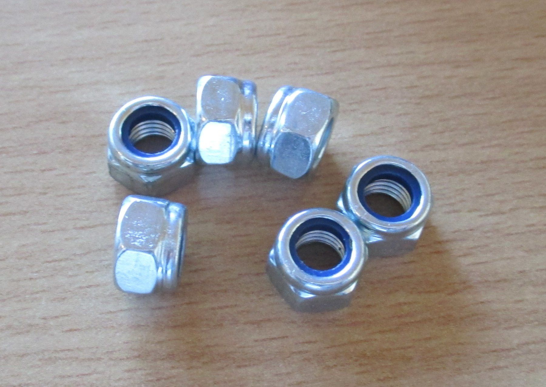 Puch Maxi, Sicherungsmutter M7, Stoppmutter , verzinkt, 10x (Neu und ...