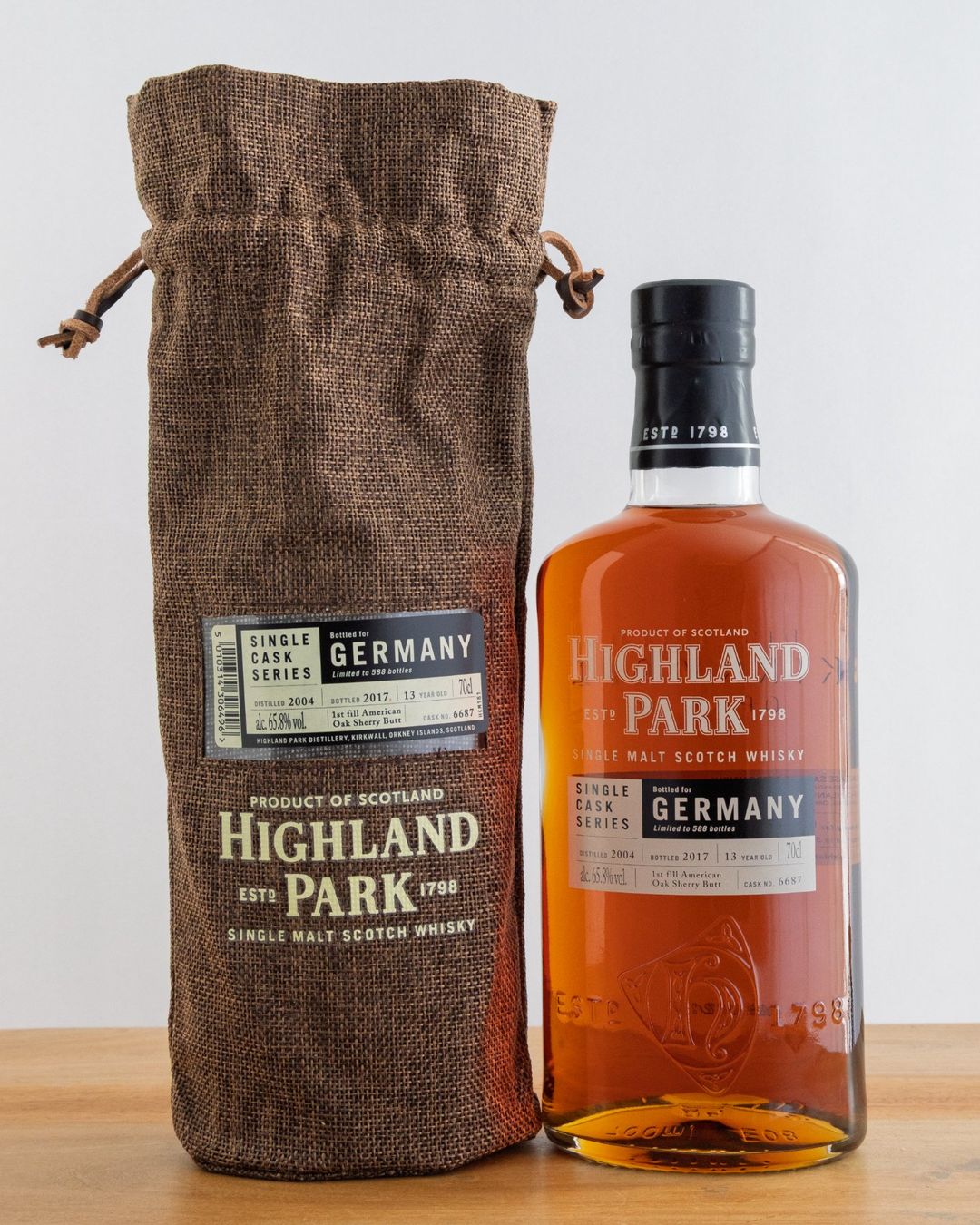 Highland Park - Germany - Cask No. 6687 (Neu und originalverpackt) in ...