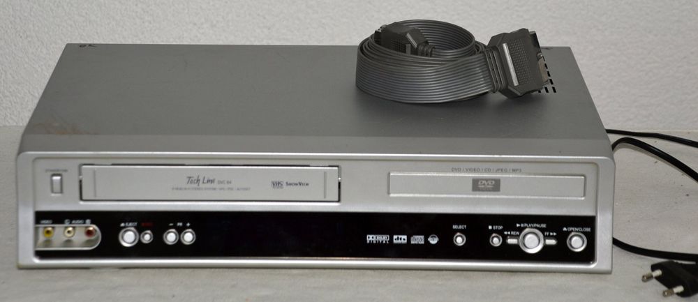 Combo DVD / VHS TehcLine DVC64 (Gebraucht) in Collonges für CHF 80 – mit Lieferung auf Ricardo ...