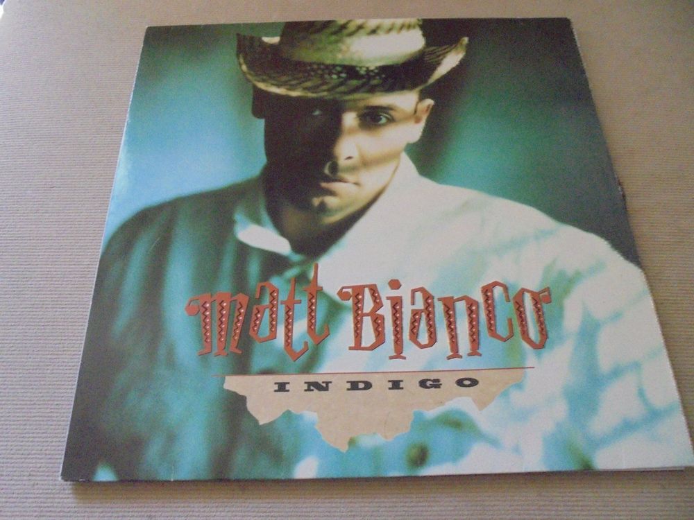 Matt BIANCO " Indigo " LP Allemagne 1988 (VG+) (Gebraucht) in Crissier ...