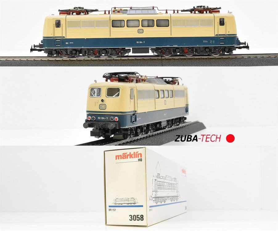 Märklin 3058 E-Lok BR 151 DB H0 WS OVP | Kaufen auf Ricardo