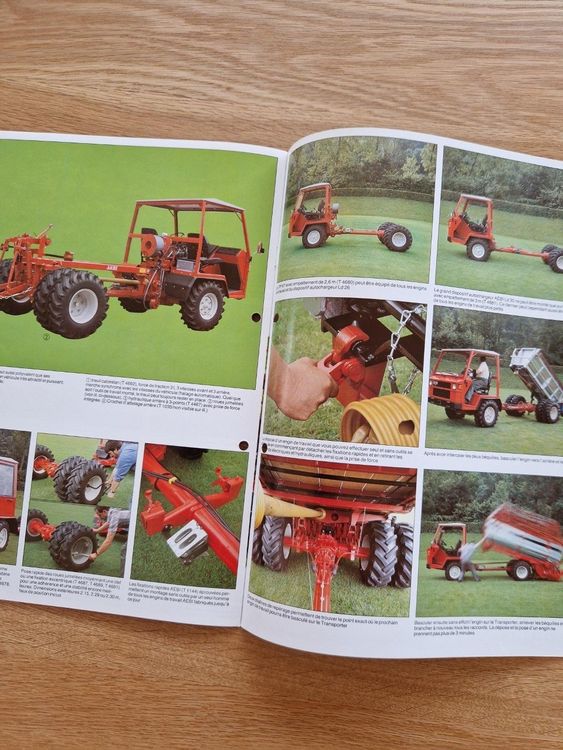 Original Prospekt Aebi TP67 Transporter | Kaufen auf Ricardo