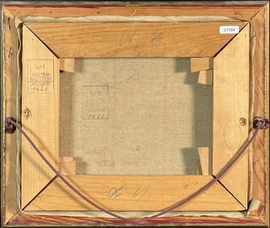 Walter Sautter. Frühling, 1930. Öl auf Leinwand. (Gebraucht) in Zumikon für CHF 60 – mit ...