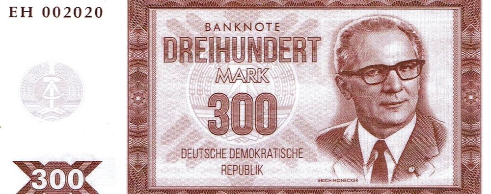 DDR 300 Mark 2020 Fantasy Note Erich Honecker+Trabant | Kaufen auf Ricardo
