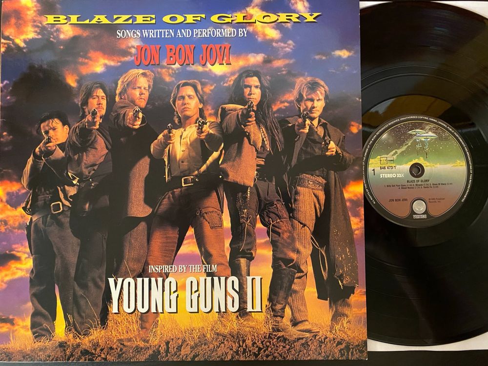 Jon Bon Jovi – Blaze Of Glory [LP EU 1990] | Kaufen auf Ricardo
