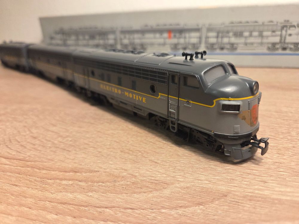 Märklin 3649 Diesellok GM EMD F7 Digital H0 (D'occasion) à St-Aubin ...