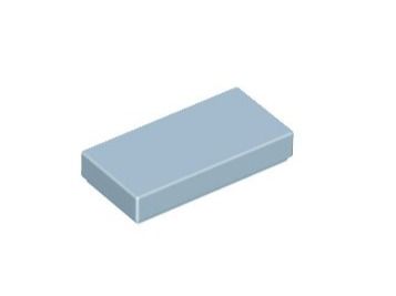 LEGO - 100x Sand Blue Tile / Fliese 1x2 - 3069 - NEW (Neu (gemäss ...