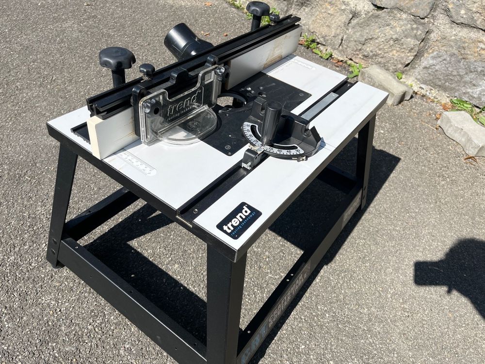 Frästisch inkl. Oberfräse | Kaufen auf Ricardo