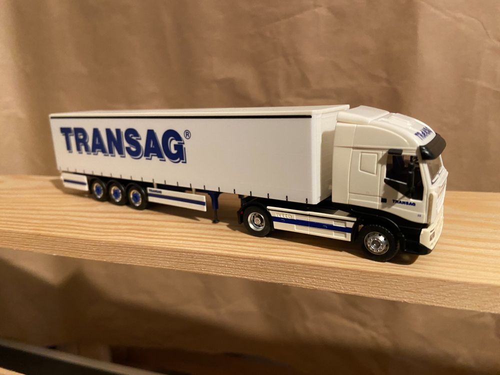Sattelzug TRANSAG 1:87 Iveco | Kaufen auf Ricardo