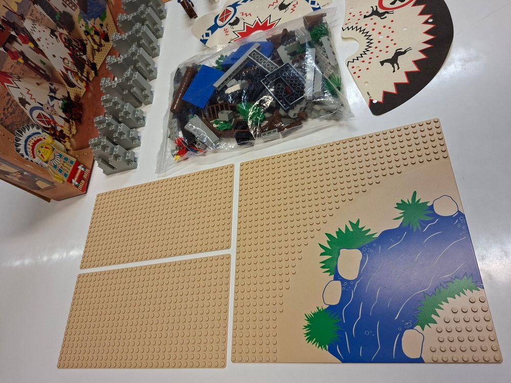 Lego 6763 Western Indians Rapid River Village OVP (Gebraucht) in Sils ...