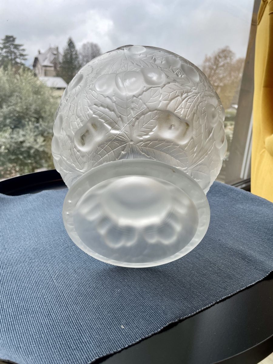 Coupe en verre pressé Art Déco par Josef Inwald pour Barolac (Gebraucht ...