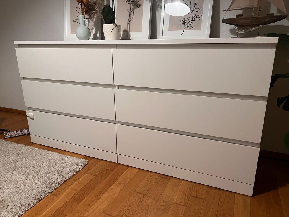 Ikea Malm Kommode 6x Schubladen 160 x 78cm | Kaufen auf Ricardo