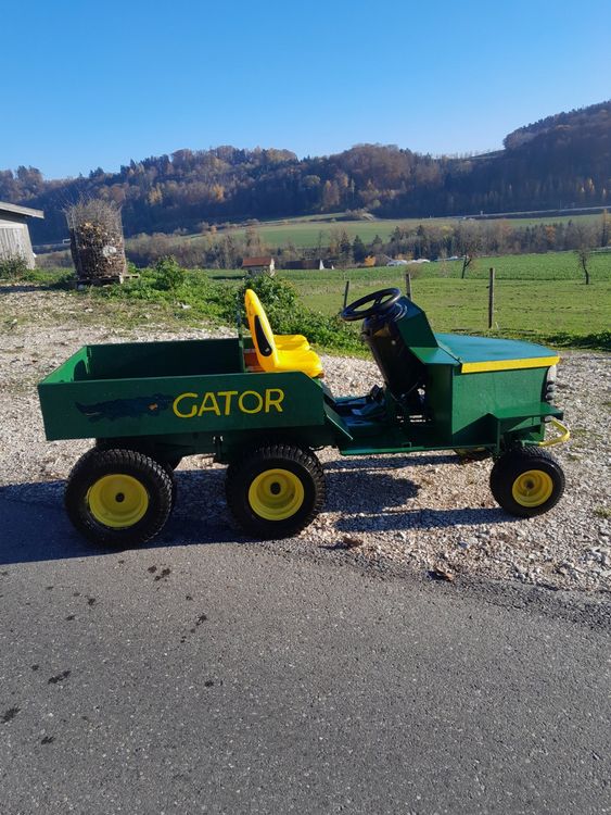 Gator John-Deere pour enfant: Traktor, Rasentraktor... (Gebraucht) in Cuarny für CHF 1750 – nur ...
