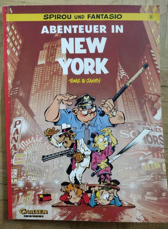 Spirou und Fantasio Abenteuer in New York, 1. Auflage 1993 | Kaufen auf Ricardo