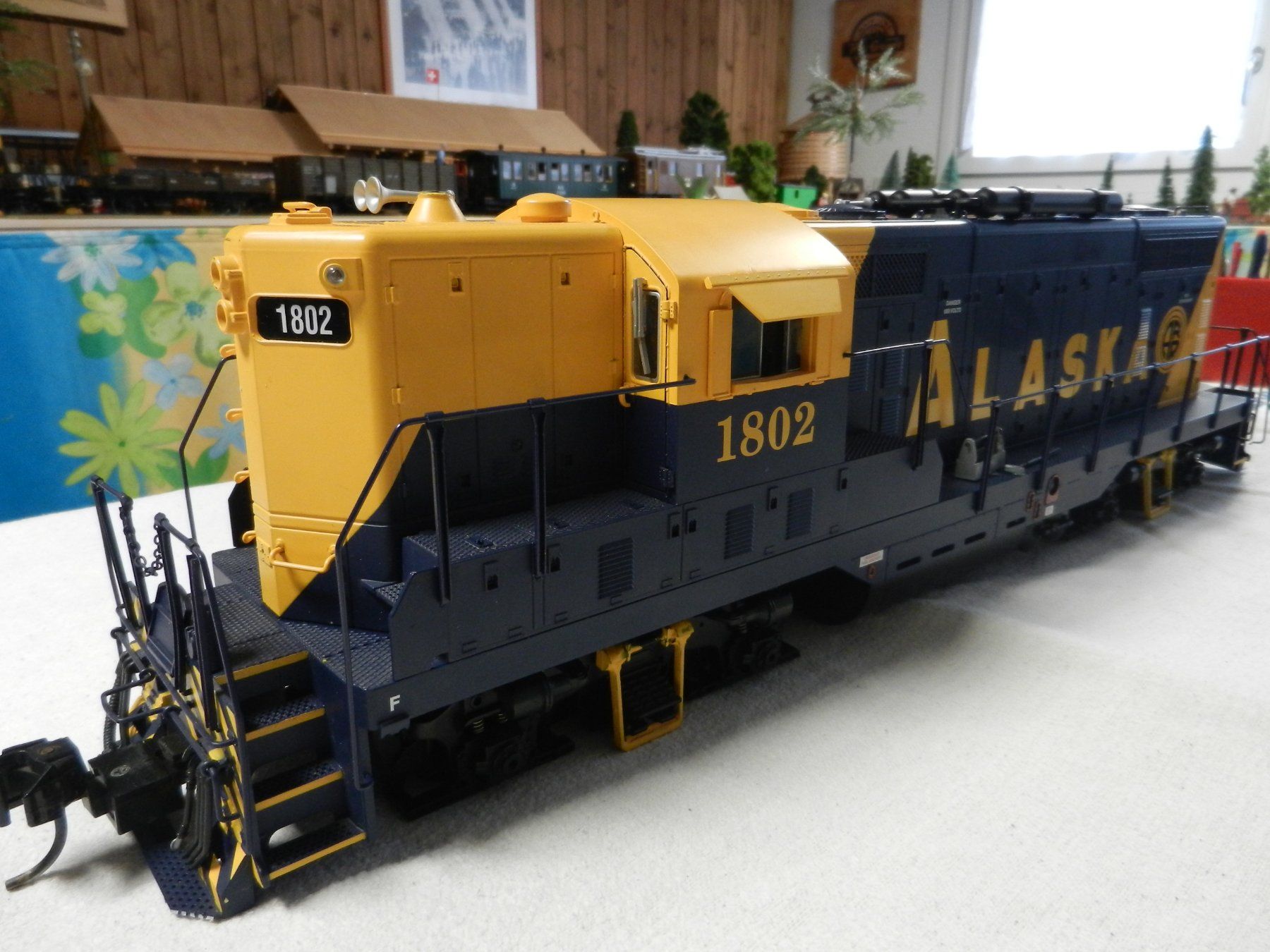 für LGB GP9 Diesellok Alaska RR, Digital Zimo mit Sound (Gebraucht) in ...