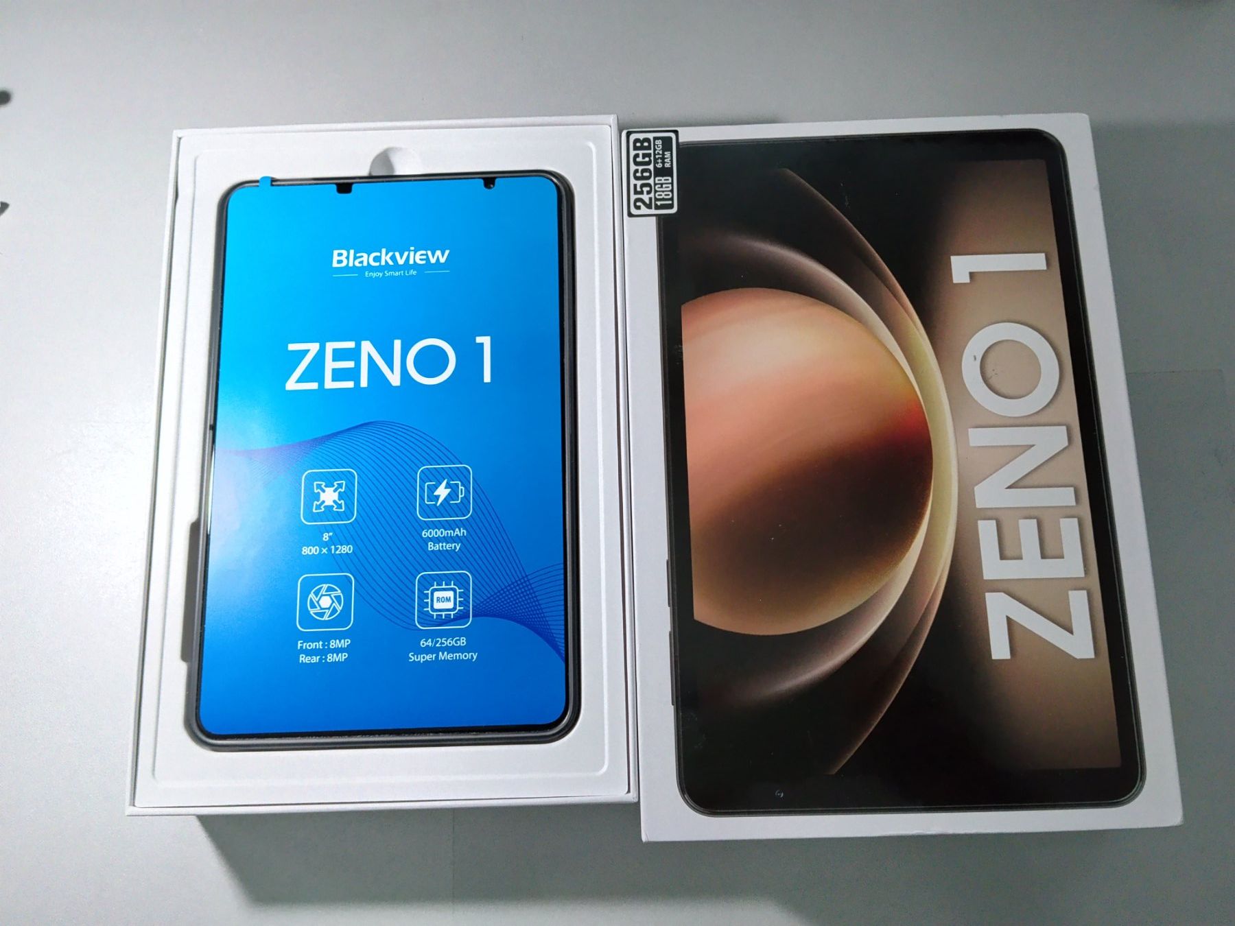 Blackview ZENO1 - 8" - SIM Card - Android 15 - gratis Hüllen (Neu ...