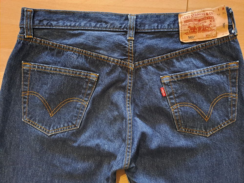 Levis 501 W36 L34 (Gebraucht) in Meyrin für CHF 45 – mit Lieferung auf Ricardo kaufen