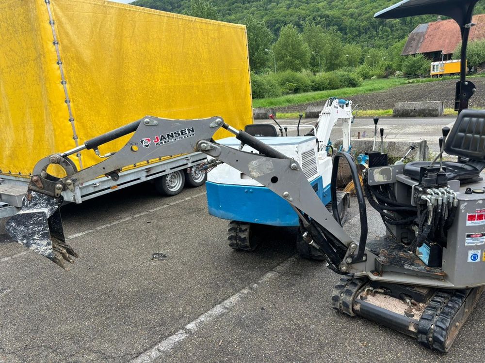 Jansen Minibagger MB-1500 | Kaufen auf Ricardo