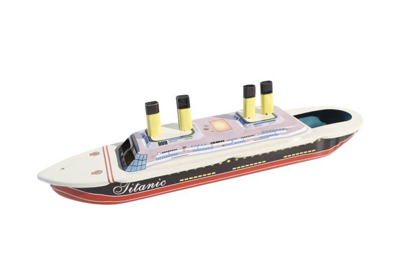 Pop Pop Boot Titanic "Lithografiert", Made in India (Neu und ...