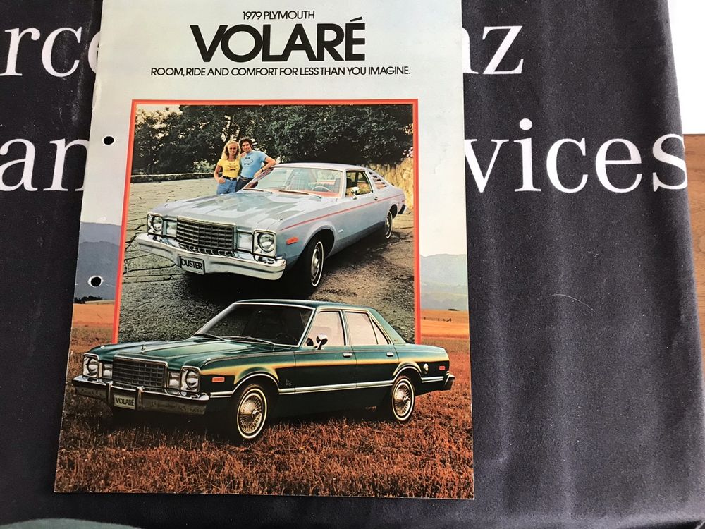 Plymouth Volare 1979 - Original Prospekt/Katalog - Top! (Gebraucht) in ...